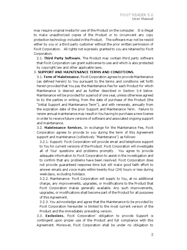 Foxit Reader 5.0: User Manual | PDF | Copyright Infringement ...