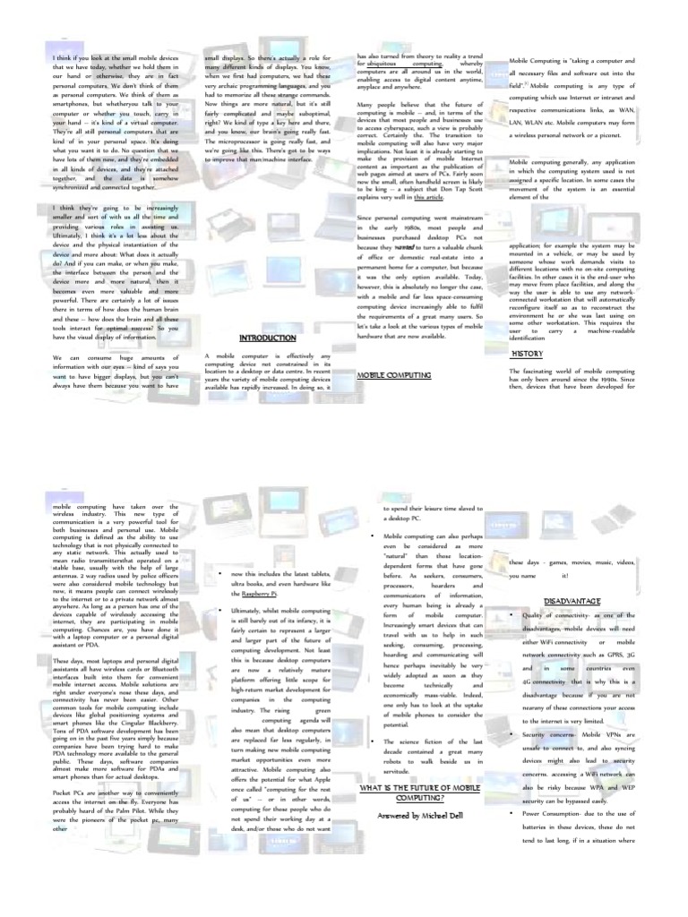 Exer 5 A | PDF | Personal Digital Assistant | Mobile Computing