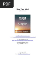 Mindvalley - 3MIQ - A4 - Template - Editable | PDF