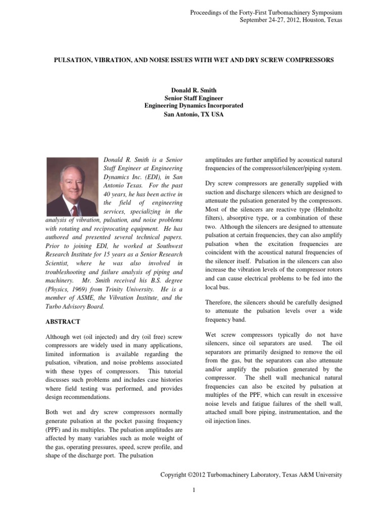 Turbo Tutorial API 619 5th | PDF | Resonance | Turbomachinery