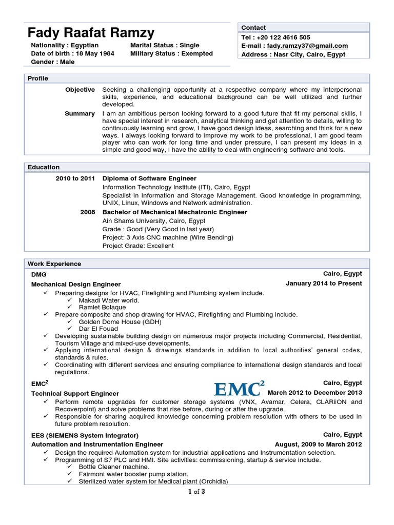 Fady Raafat Ramzy | PDF | Software | Computing