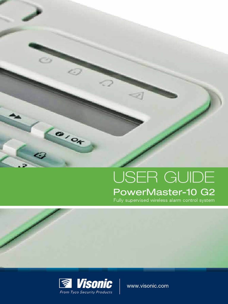 PowerMaster 10 30 User Guide English v17 PDF | PDF | Security Alarm ...