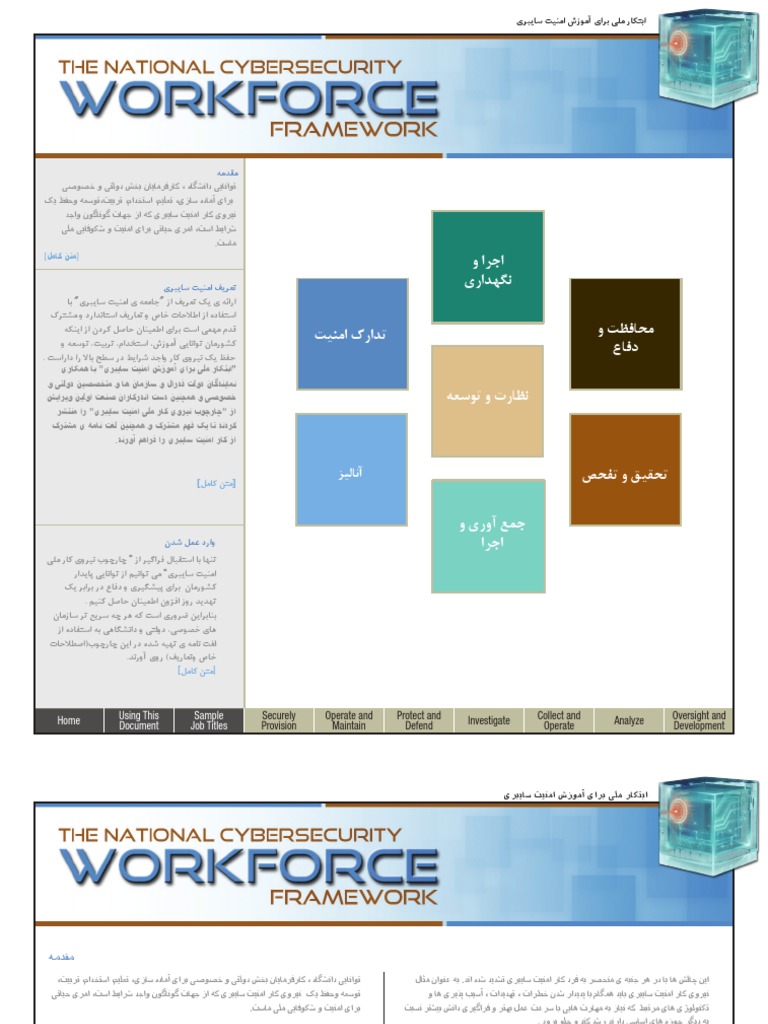 National Cybersecurity Workforce Framework 03 2013 Version1 0 For ...