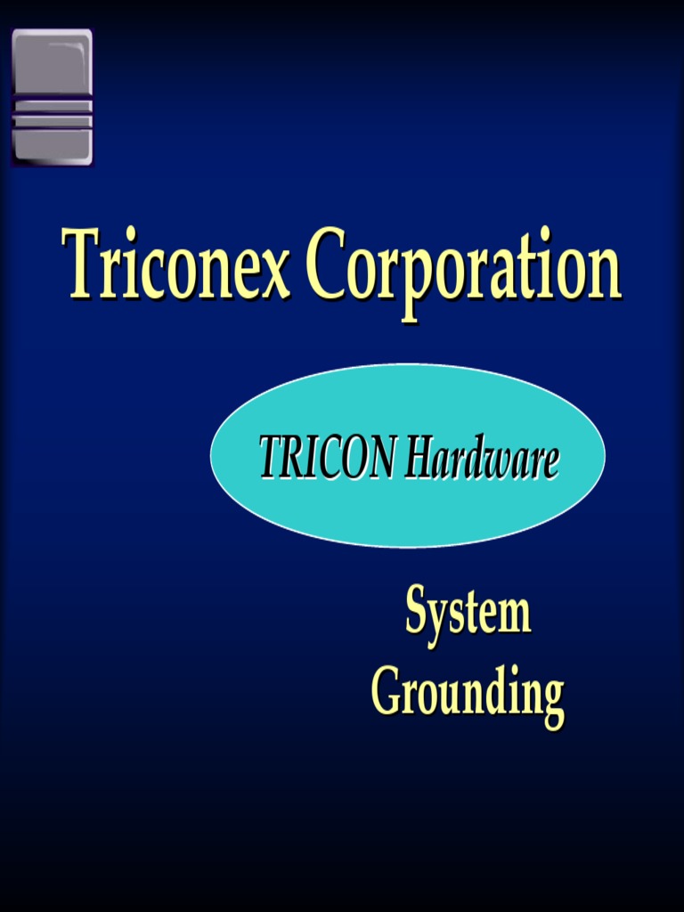 Triconex Training | PDF | Electric Power | Physical Quantities