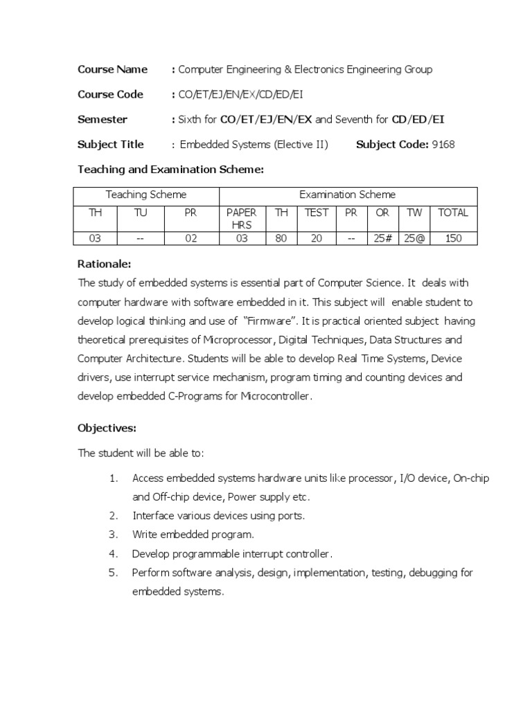 Embedded System (9168) | PDF | Embedded System | System On A Chip