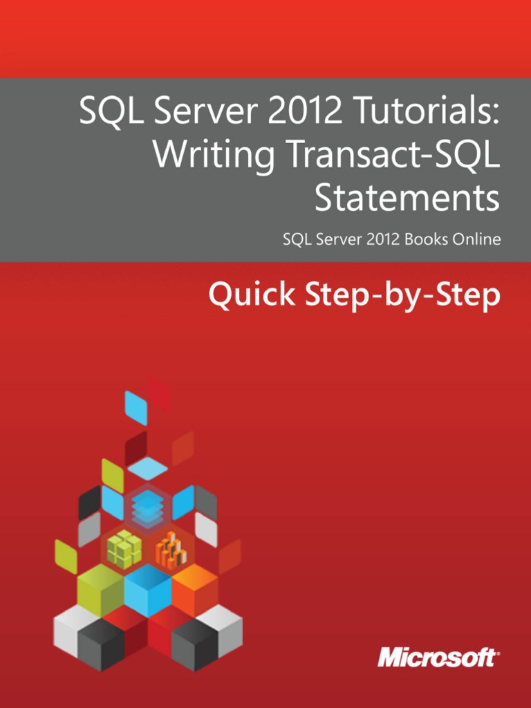 SQL Server 2012 | PDF | Microsoft Sql Server | Databases