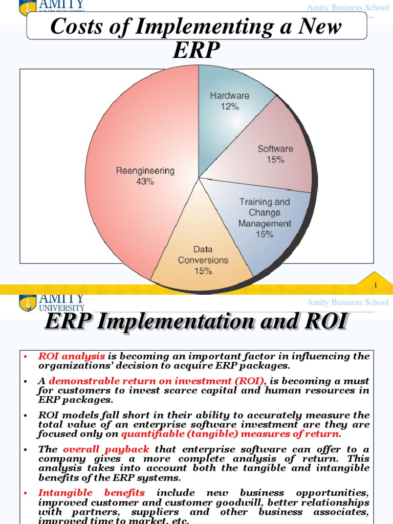 ERP Cost Benefits | Enterprise Resource Planning | Industries