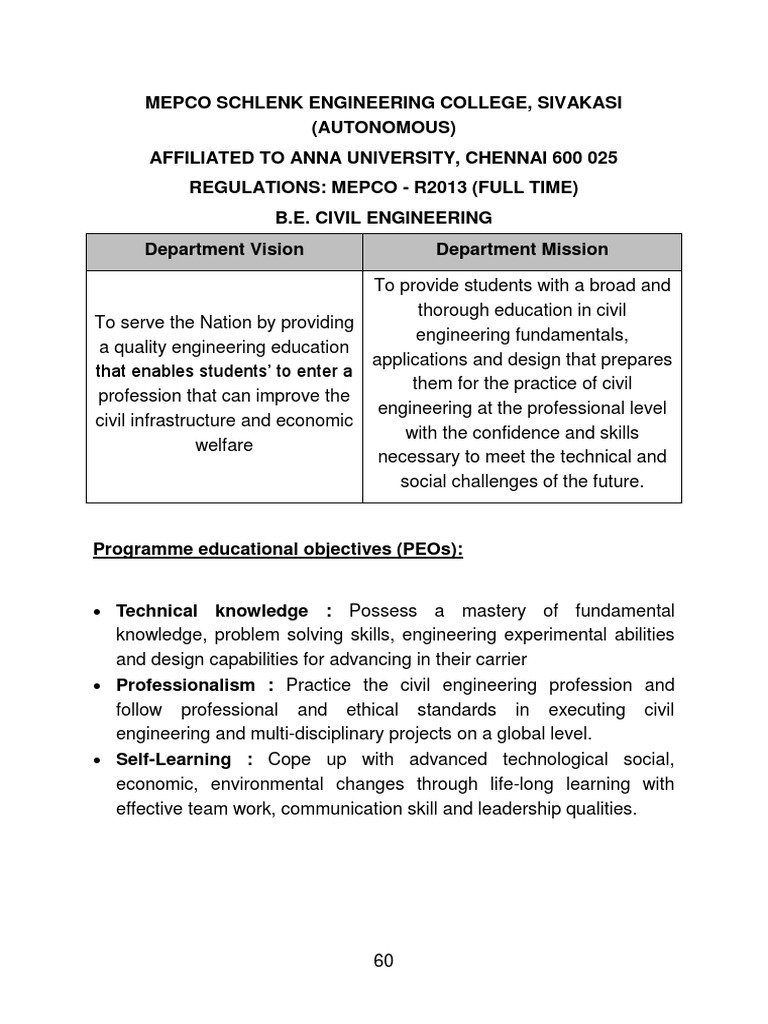 Autonomous Academic UG Civil UG Curriculum and Syllabus | PDF | Pointer (Computer Programming ...