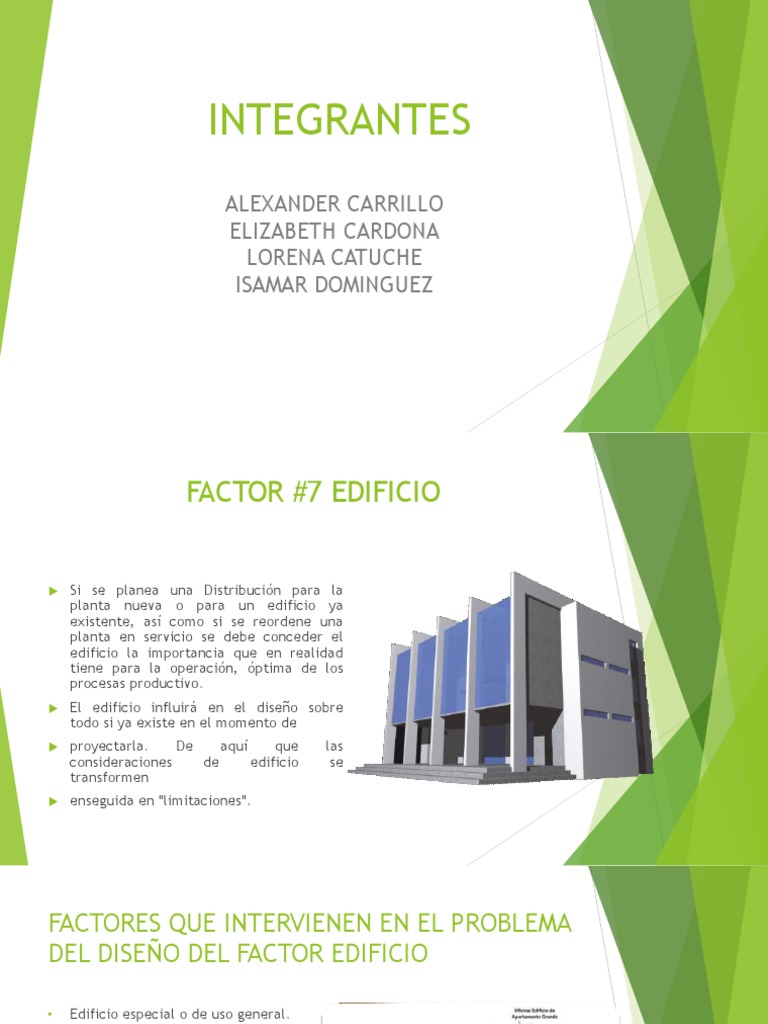 Factor Edificio Presentacion Definitiva | PDF | Naturaleza | Science