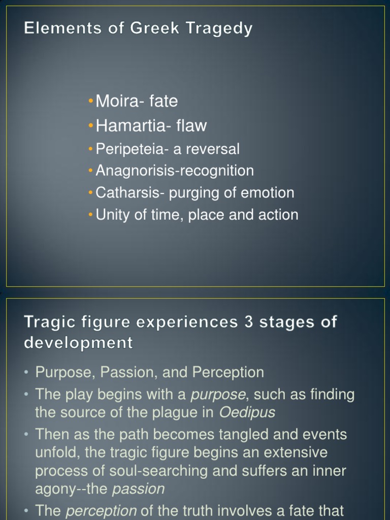 The Tragedy of Oedipus Rex: An Analysis of Aristotle's Poetic Elements ...