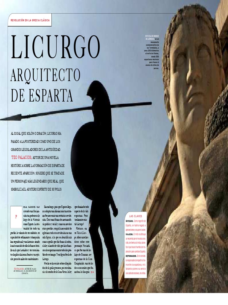 Licurgo: Legado y Mito en Esparta | PDF | Esparta | Antigua Grecia