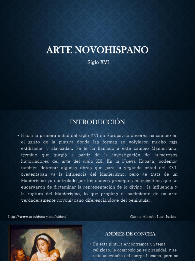 Arte Novohispano | PDF | Pinturas | Barroco