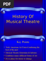History of Musical Theatre | PDF | Musical Theatre | Operetta