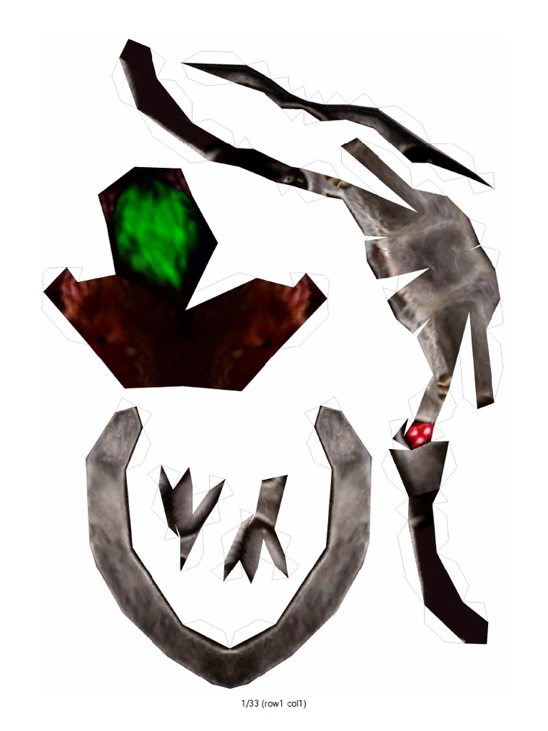 68cm Predator Papercraft | PDF