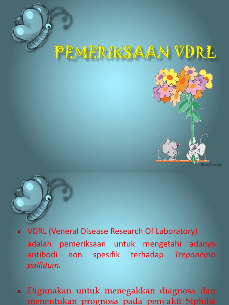 Tes VDRL untuk Deteksi Sifilis | PDF | Kesehatan Holistik | Sains ...
