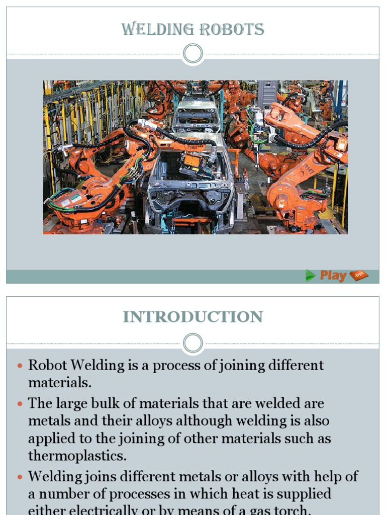 Welding Robots | PDF | Welding | Construction
