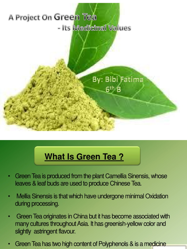 Green Tea | PDF | Green Tea | Tea