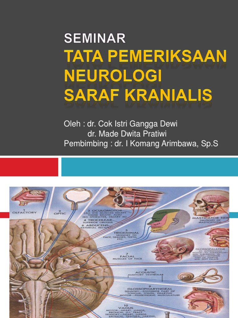 Tata Pemeriksaan Neurologi Saraf Kranialis | PDF
