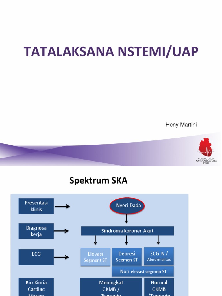 DR Heny Tatalaksana Nstemi Uap | PDF