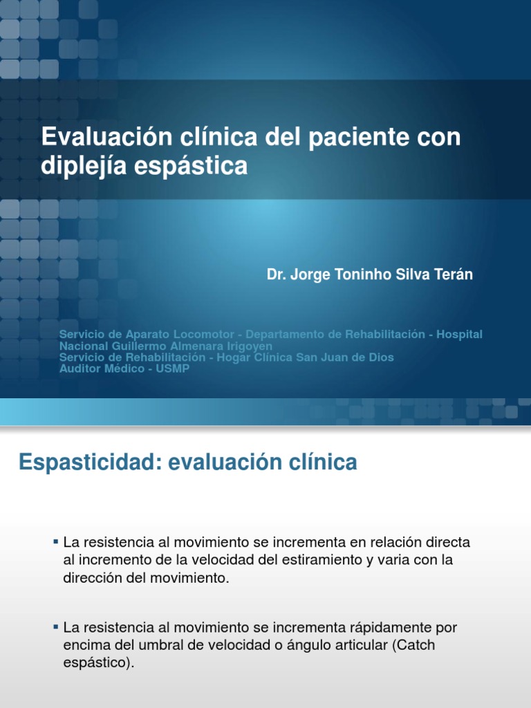 Patrones Marcha Diplejia Espastica | PDF | Relaciones personales ...