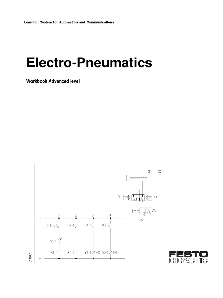 04 TP 202 Electropneumatics Advanced Level | PDF | Control System | Switch