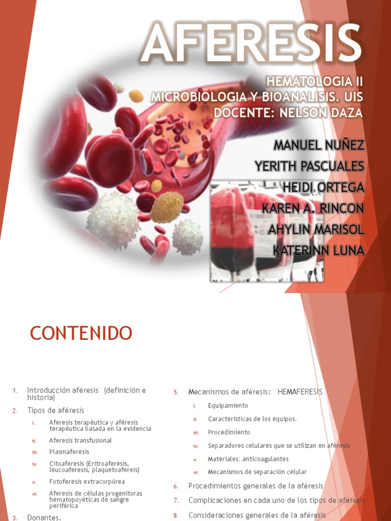 Aferesis 2014 Finality | Plaqueta | Sangre