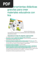 150 Herramientas Gratuitas para Crear Materiales Educativos Didacticos ...