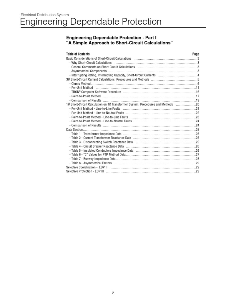 A Simple Approach To Short Circuit Calculations | PDF | Transformer ...