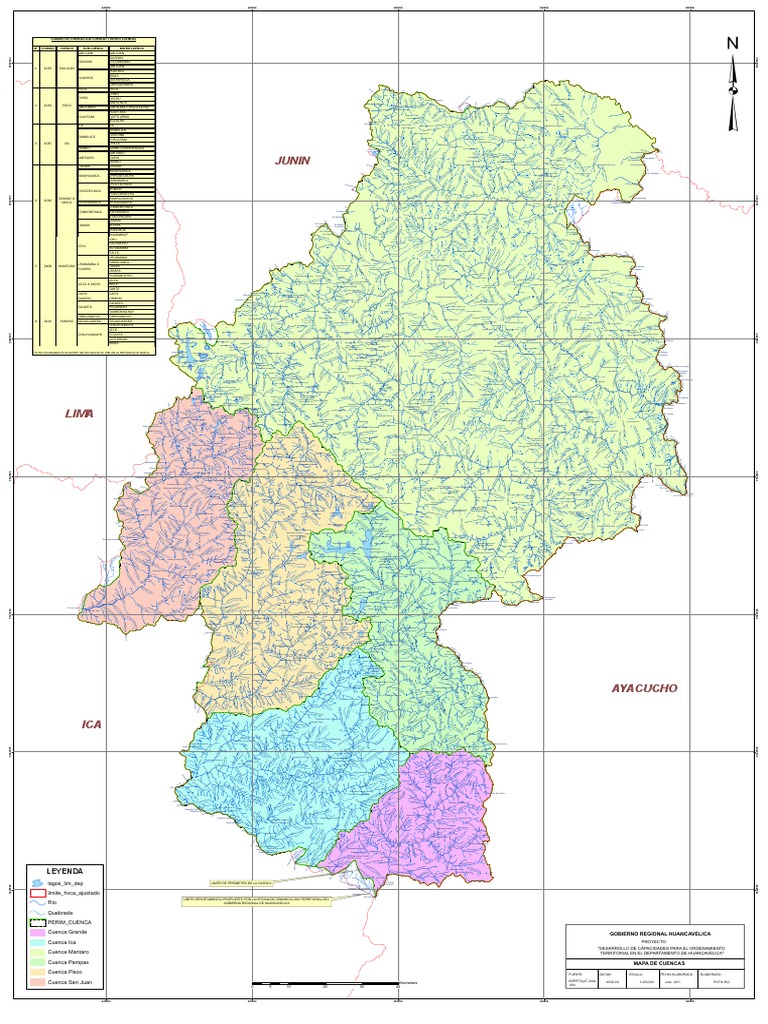 Mapa Hidrografico | PDF