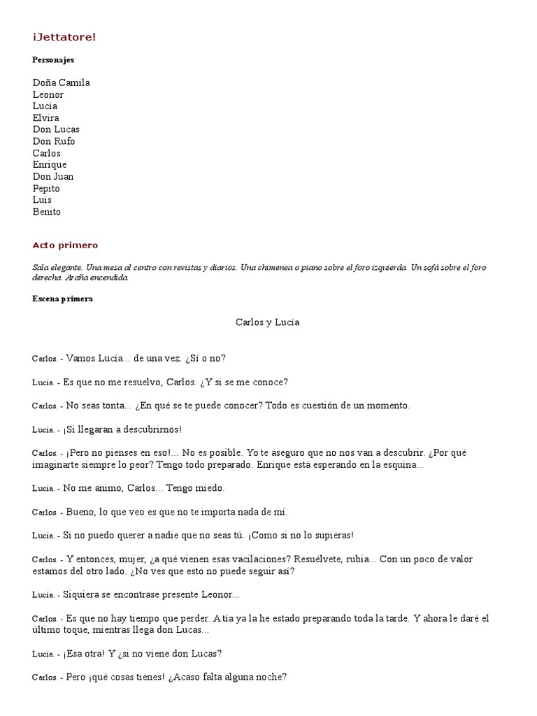 Jettatore (Obra Completa) | PDF | Salud y bienestar | Medicina