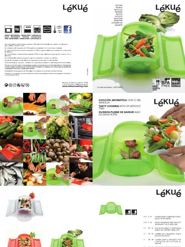 Lekue Con Bandeja Recetas | PDF