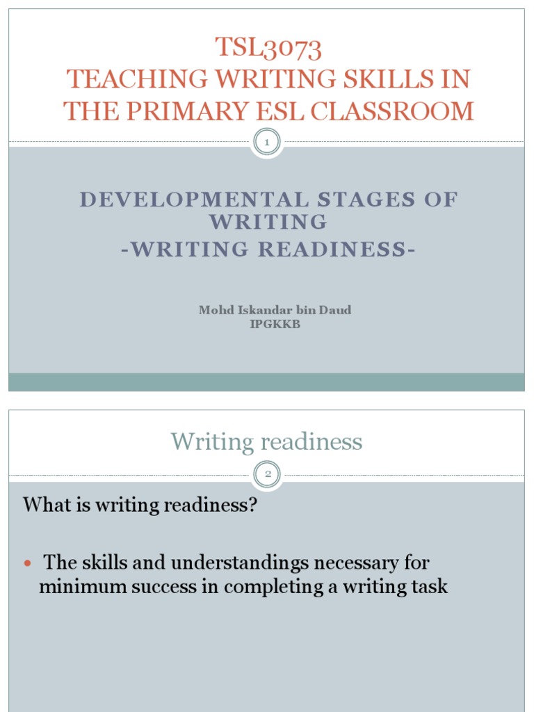 Developmental Stages of Writing Wk2 | PDF | Text | Writing