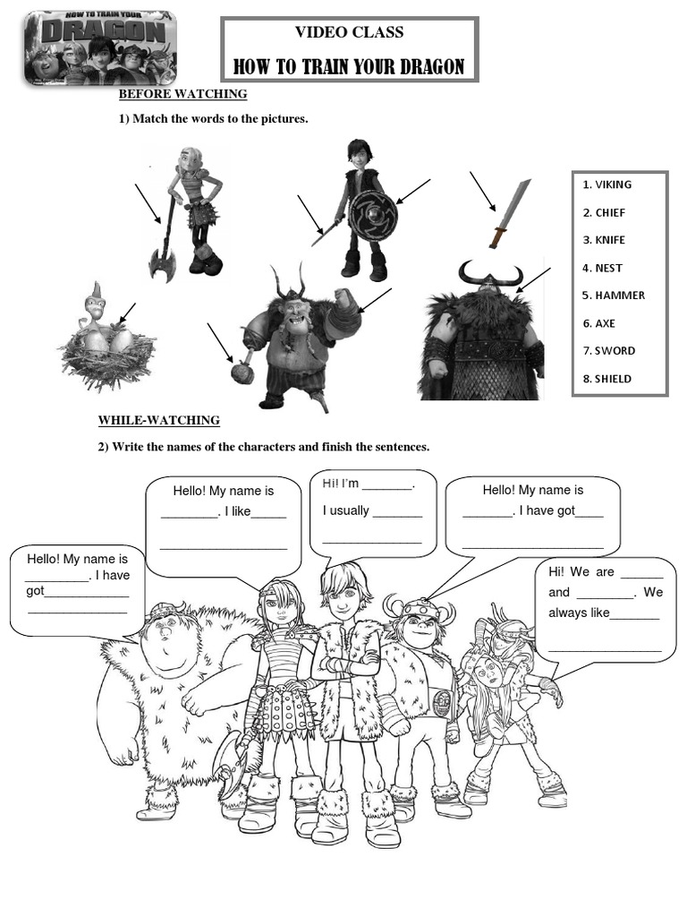 Video Class How To Train Your Dragon | PDF