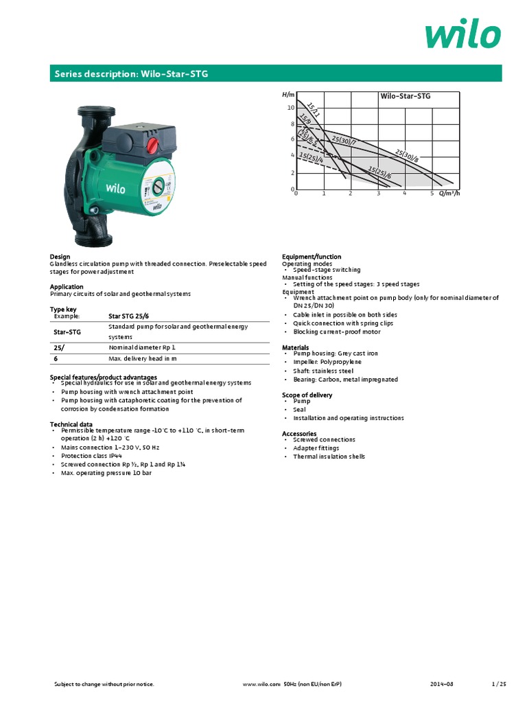 Manual Wilo | PDF | Pipe (Fluid Conveyance) | Electromagnetic Interference