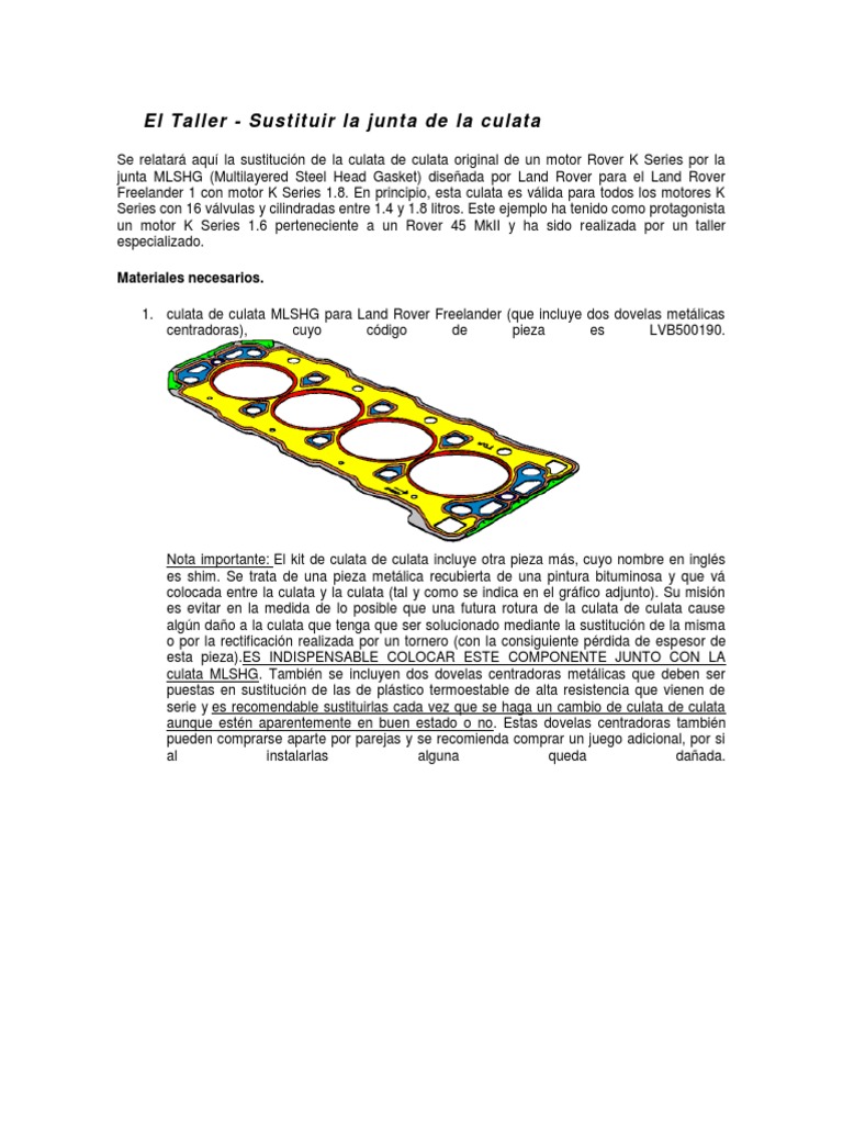 Armando Culata | PDF | Tornillo | Aluminio