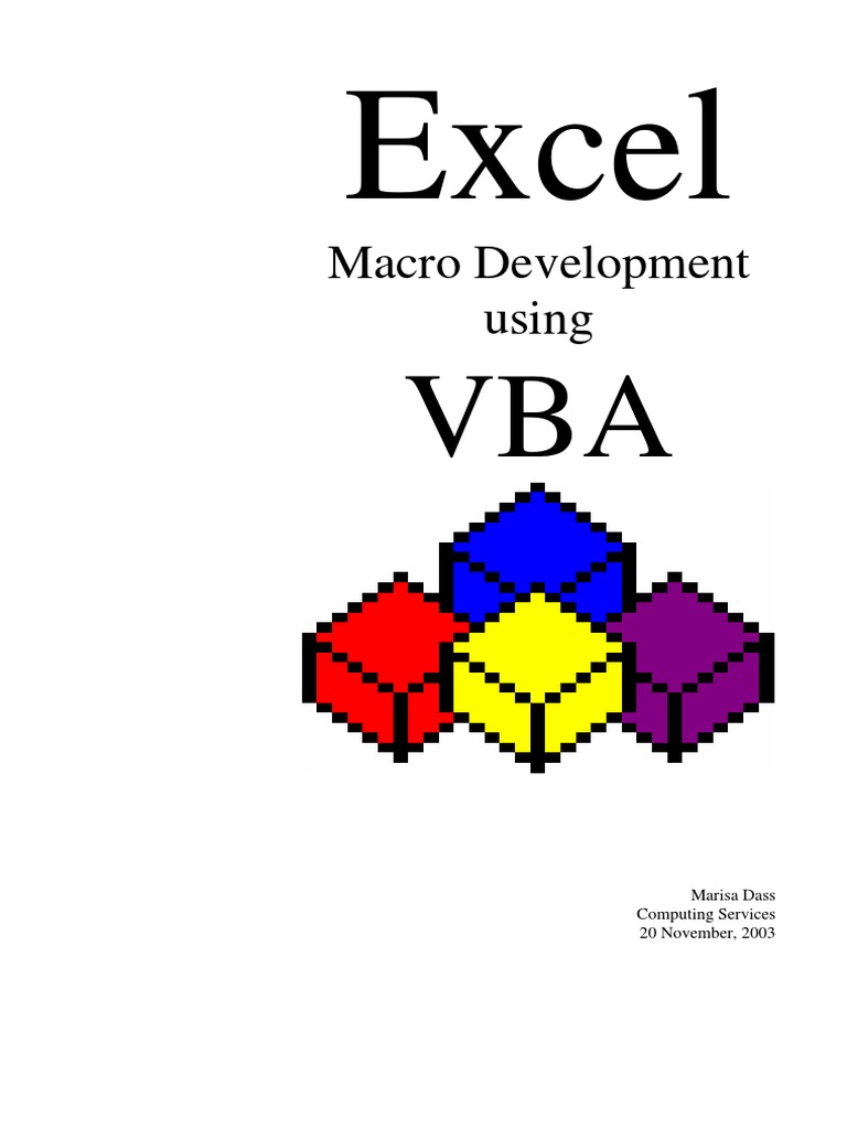 Excel Macro Developmnet VBA | PDF | Array Data Type | Microsoft Excel