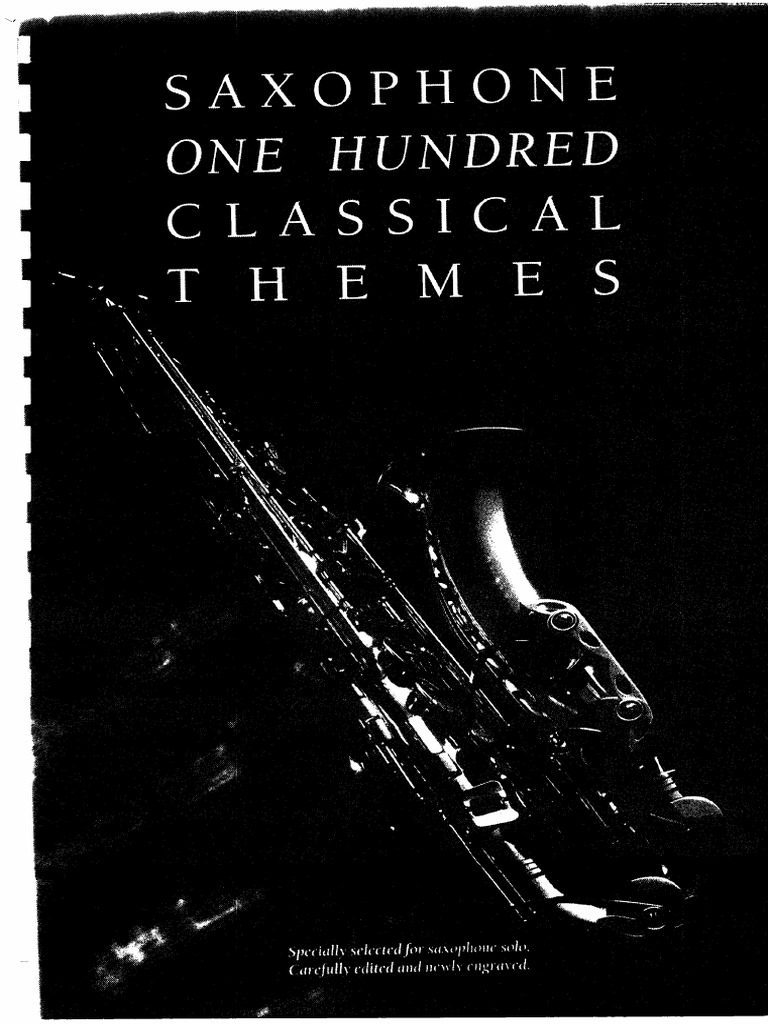 Saxophone - 100 Classical Themes PDF | PDF