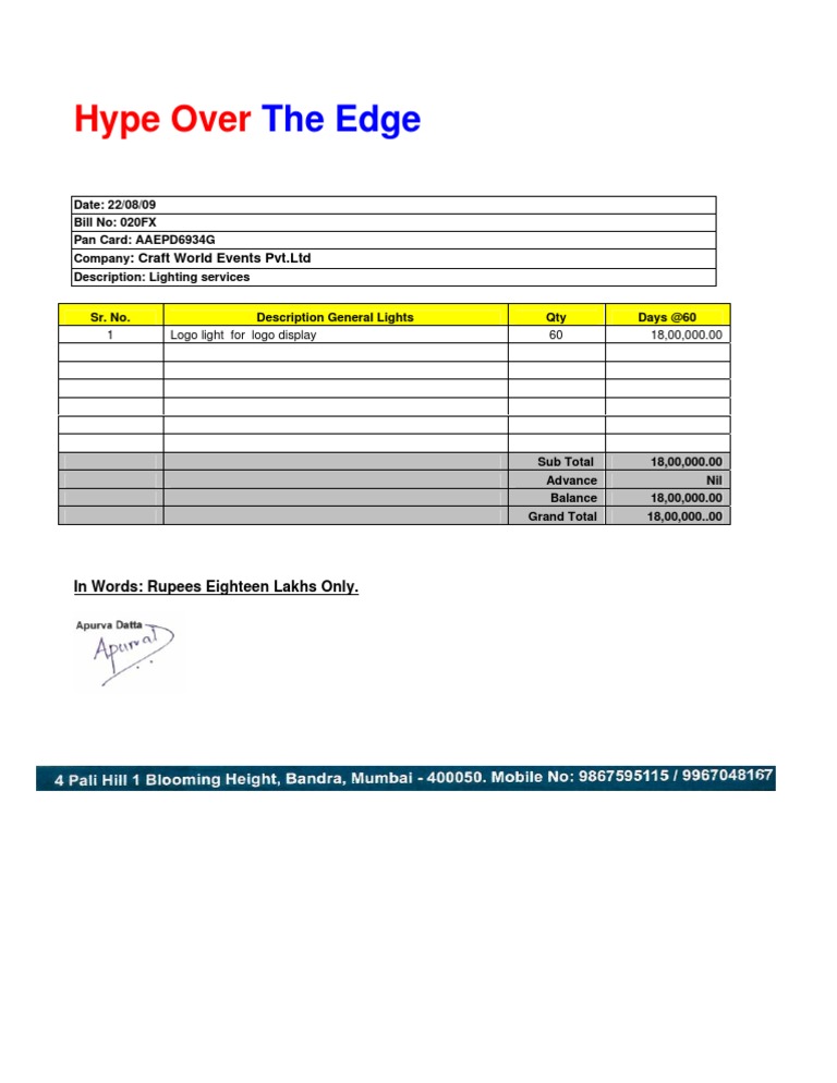 Logo Light Bill Temp | PDF