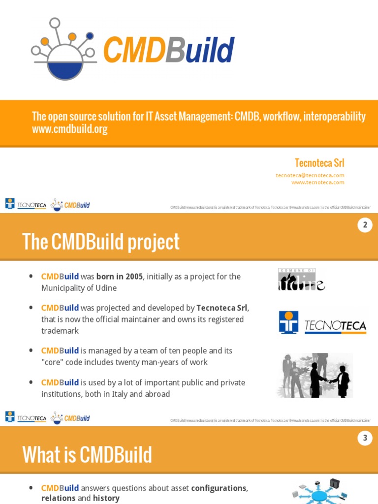 CMDBuild Presentation | Download Free PDF | Areas Of Computer Science | Information Technology ...