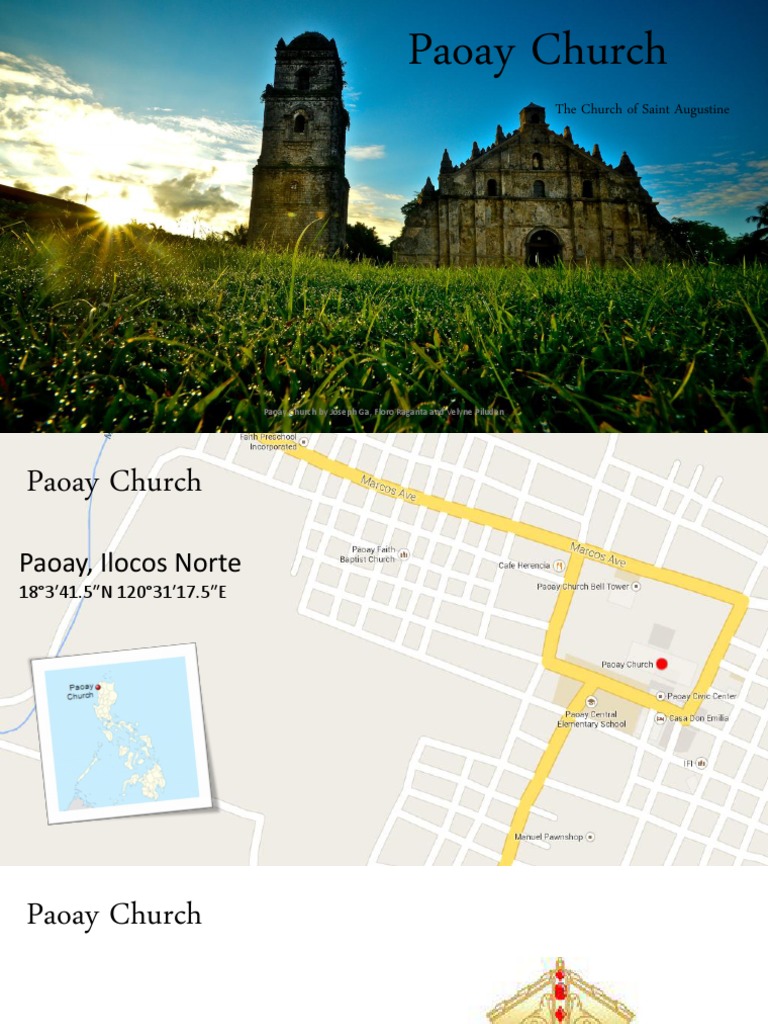 Paoay Church | Architectural Design | Buildings And Structures