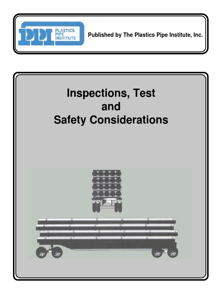 Inspections, Tests and Safety Considerations | PDF | Leak | Pipe (Fluid ...
