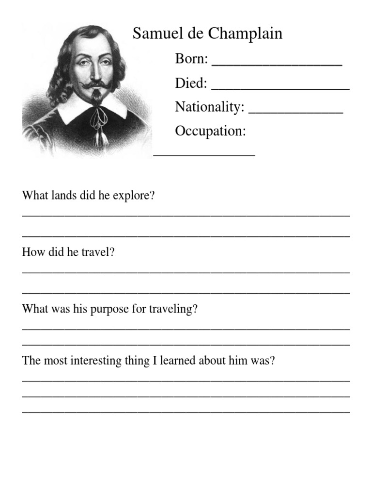 Samuel De Champlain Flag