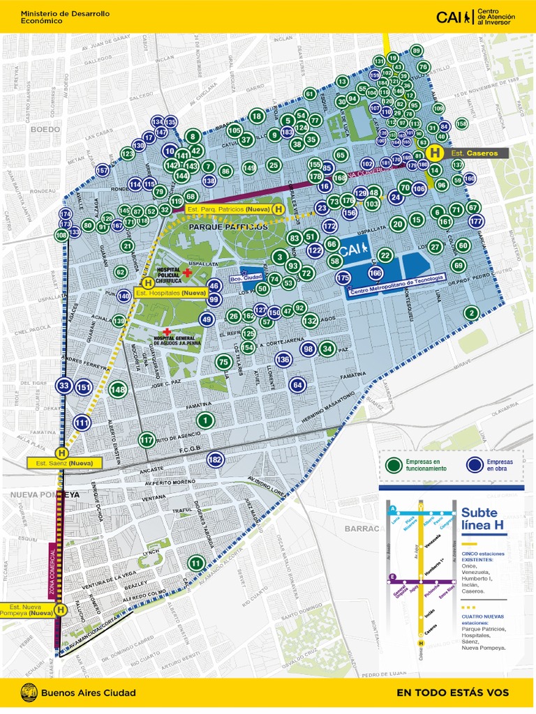 Mapa - Distrito Tecnologico PDF | PDF | Business