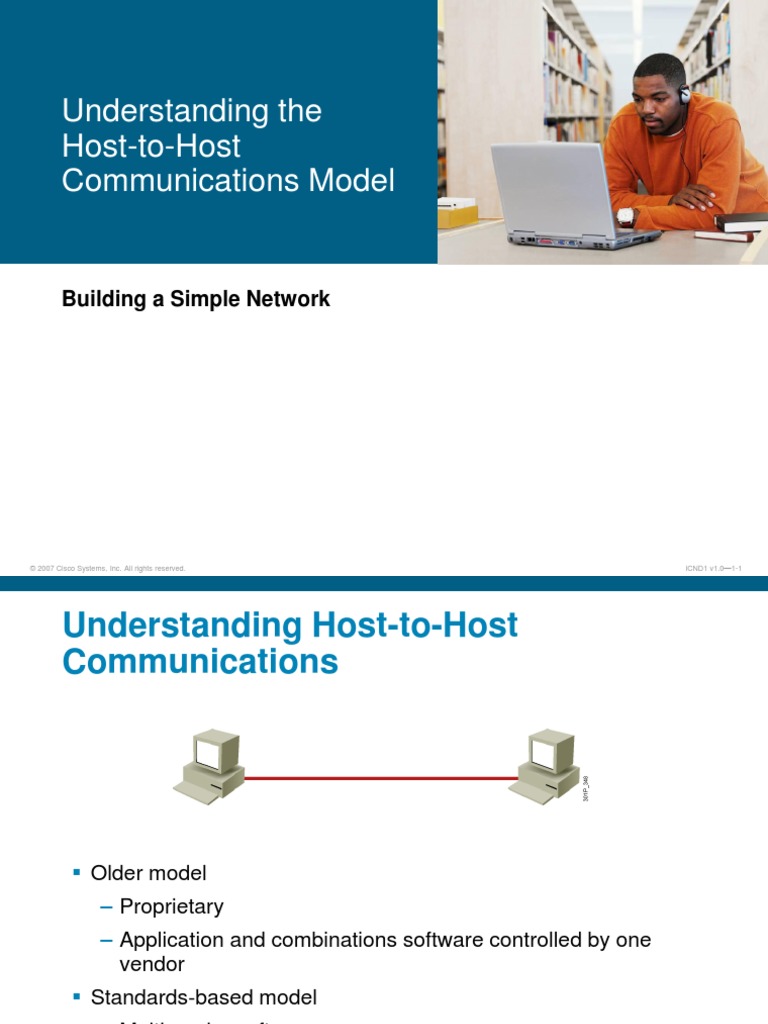 Understanding The Host-to-Host Communications Model: Building A Simple ...