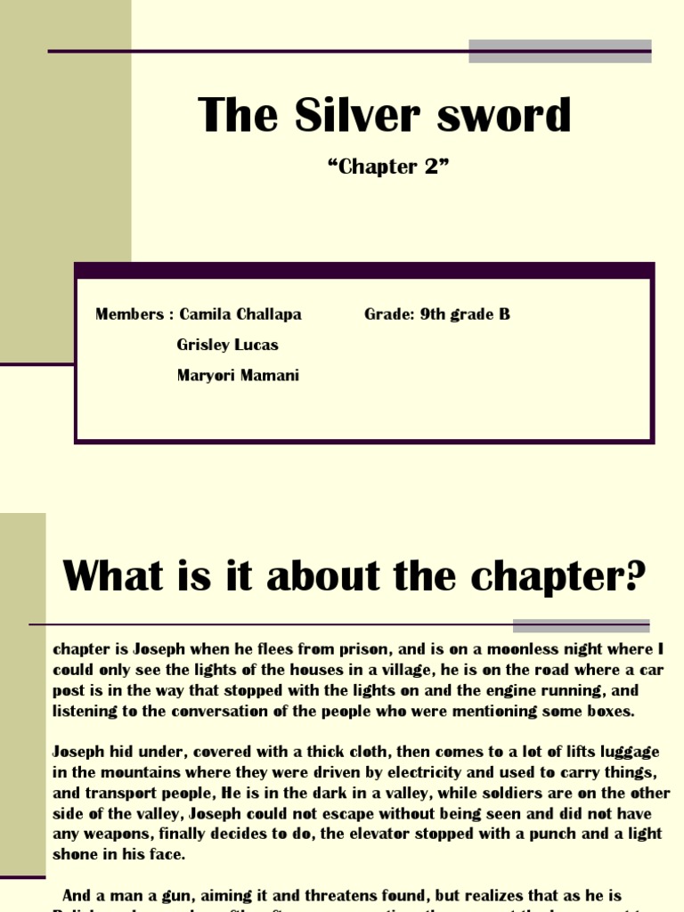 The Silver Sword