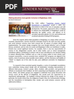 NARRATIVE REPORT ON GAD SEMINAR - Docx2 | PDF