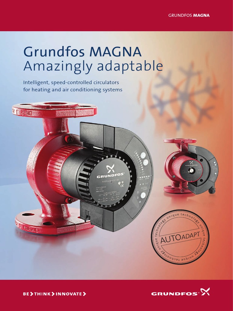 Grundfos MAGNA Amazingly Adaptable: Intelligent, Speed-Controlled ...