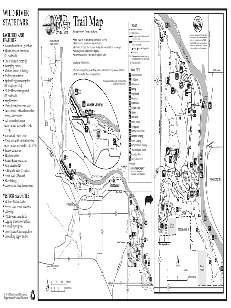 Wild River State Park | PDF | Trail | Outdoor Recreation