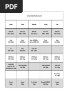 Volunteer Shift Schedule | PDF