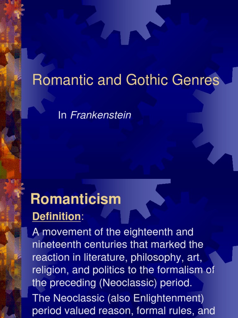 romanticism-gothic | Gothic Fiction | Romanticism